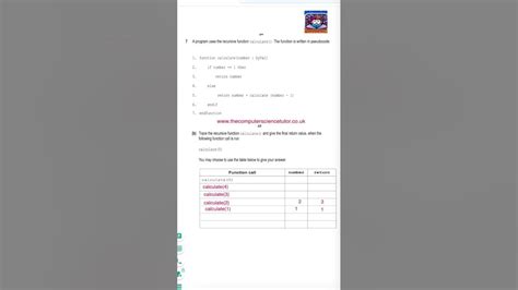 A Level Computer Science The Trick To Acing This Exam Question Revealed Alevelcomputerscience
