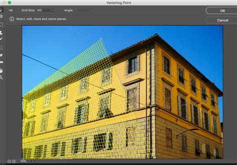 how to use vanishing point in photoshop for perspective editing