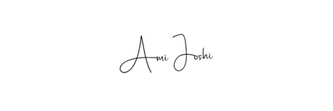 94 Ami Joshi Name Signature Style Ideas Unique Esign