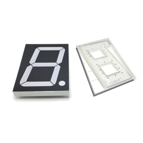rectangle led 4 inch 7 segment display for clock module resolution