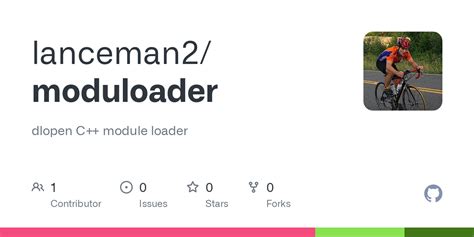GitHub Lanceman Moduloader Dlopen C Module Loader