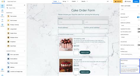 Help Pass User Input To Another Form FormBuilder