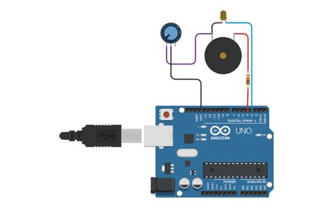 Circuit Design Timer Alarm Tinkercad