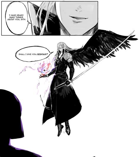Sephiroth And Darth Vader Final Fantasy And More Drawn By Yourfreakyneighbourh Danbooru