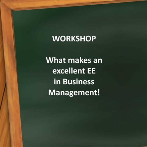 Ee In Ib Business Management Ibgenius