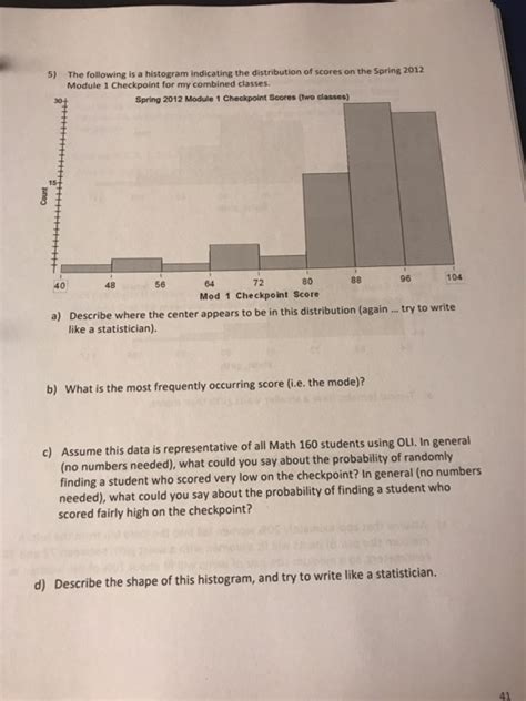 solved mod 7 part 1 distributions for quantitative data