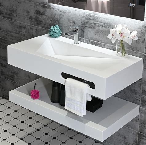 Bathroom Vanity Sink Floating