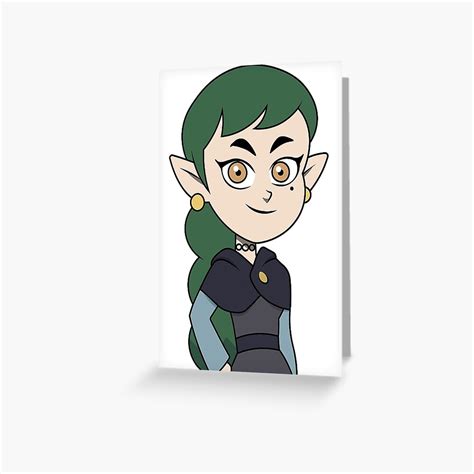 Emira Blight Amity S Older Sister Greeting Card By Artnchfck Redbubble