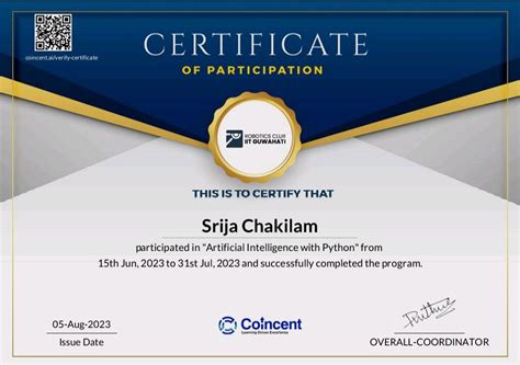 Srija Chakilam On Linkedin Internship Coincent Intern
