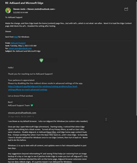 AdGuard AdBlocker No Longer Blocking Home Page Content Ad S In Edge Chromium Issue 4694