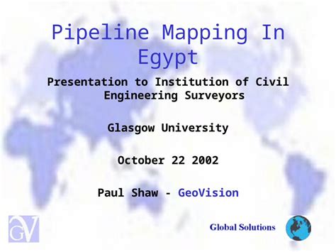 Ppt Pipeline Mapping In Egypt Dokumentips