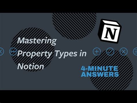 Notion Tutorial Property Types In Notion