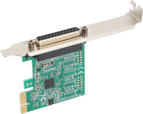 Amazon Com DB25 Parallel PCIe Card PCI Express To Parallel DB25 Adapter Card Compatible With