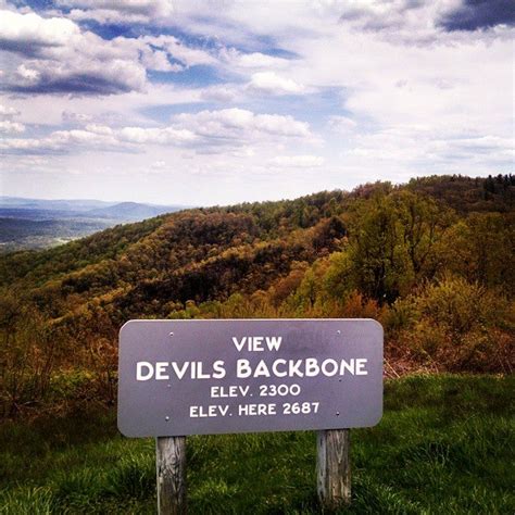 Devils Backbone Overlook Devils Backbone Overlook Copper Hill Va