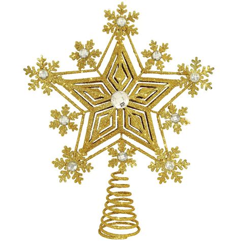 Star Gold 11 Inch Starburst Tree Topper