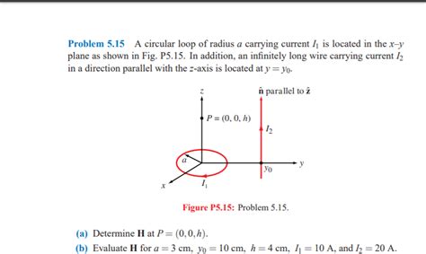 Solved Problem A Circular Loop Of Radius A Carrying Chegg Com