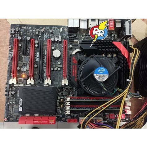 Jual Motherboard MOBO Mainboard Gaming ASUS ROG MAXIMUS VI EXTREME Paket Core I K GHz