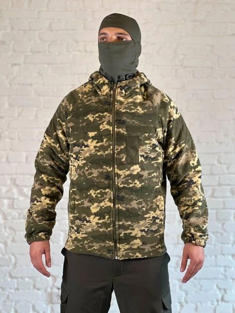 Фліска тактична з капюшоном для ЗСУ Піксель M фото відгуки характеристики в інтернет