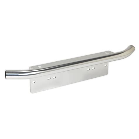 Driving Light Mounting Bracket With Bar Universal Numberplate Fitment Huttie