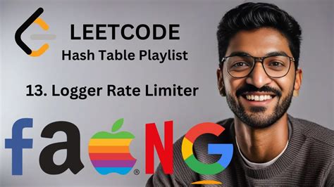 359 Logger Rate Limiter 13 Hash Table Playlist Hashtable Leetcode Algorithms Youtube