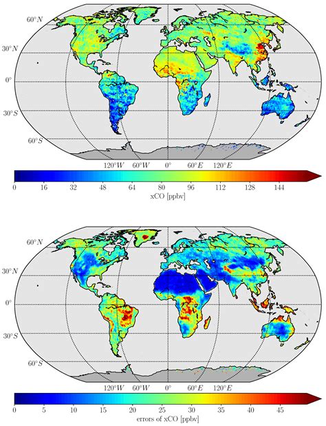 Remote Sensing Free Full Text Impact Of Molecular Spectroscopy On Carbon Monoxide Abundances