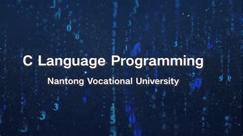 Free Course C Programming From Xuetangx Class Central