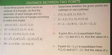 Answered Vertices Of A Triangle A Find The Distance Between Two Kunduz