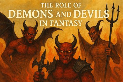 The Role Of Demons And Devils In Fantasy