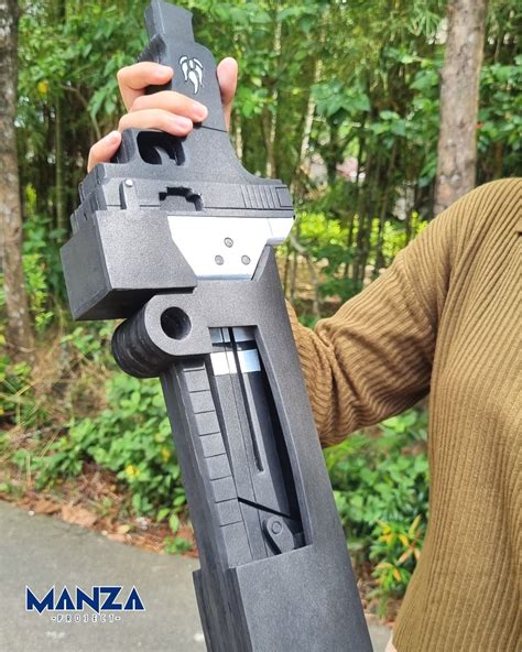 Rwby Blake S Gambol Shroud Rwby Cosplay Prop Digital Template Pattern Etsy