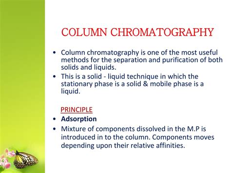 Ppt Column Chromatography Powerpoint Presentation Free Download Id