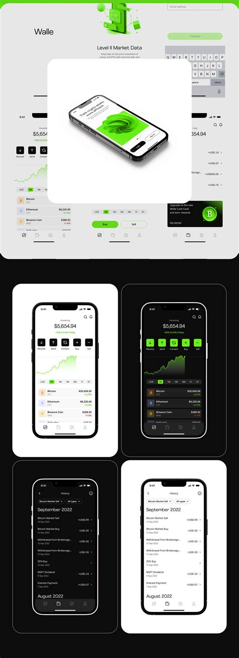 Crypto Wallet Mobile App Design On Behance