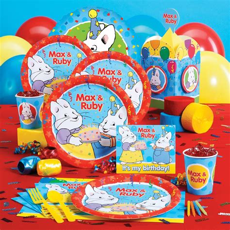 Max And Ruby Party Supplies I Use To Watch This Show All The Time With