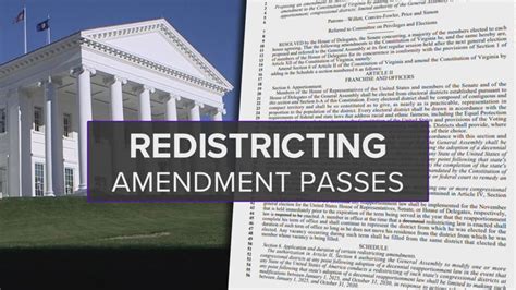 Virginia Senate Approves Redistricting Constitutional Amendment