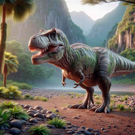 Premium Photo Tyrannosaurus Rex King Of The Jungle