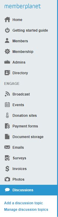 Create A Discussion Board Memberplanet Support