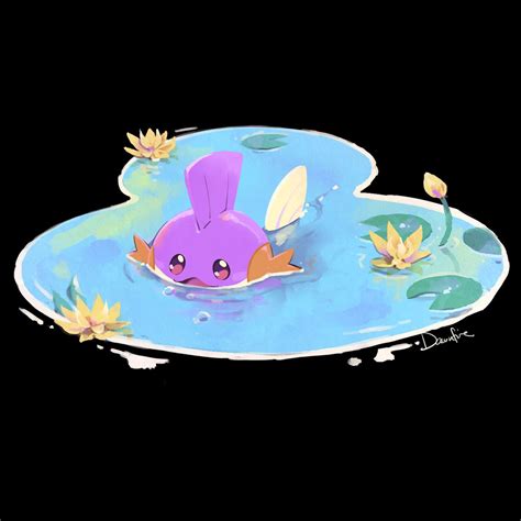 Shiny Mudkip By Dawnf1re Scrolller