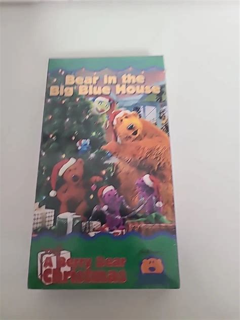 Bear In The Big Blue House A Berry Bear Christmas Vhs 2000 Jim Henson