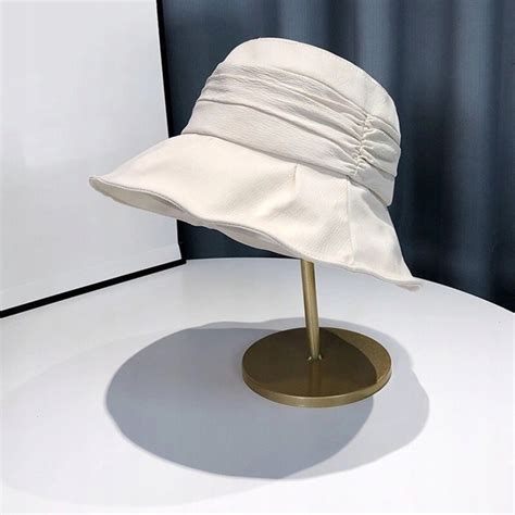 Letnia Japońska Nisza Plisowana Czapka Rybaka Dams 13506626283