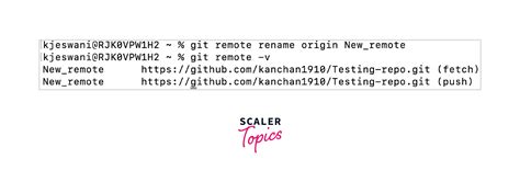 How To Add Remote Repository In Git Scaler Topics