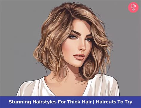 74 Stunning Hairstyles For Thick Hair Haircuts To Try