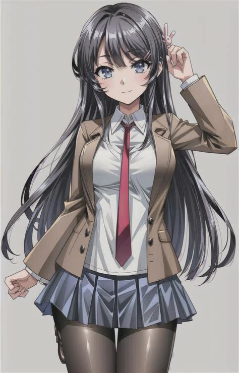 Mai Sakurajima Rascal Does Not Dream Of A Bunny Girl Senpai｜ai Art