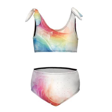 Equation Formula Two Piece Swimsuit Set Bikini Swimsuit Suitable For