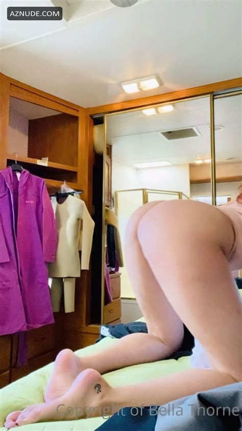 Bella Thorne Sexy Poses Almost Naked Showing Butt And Boobs AZNude