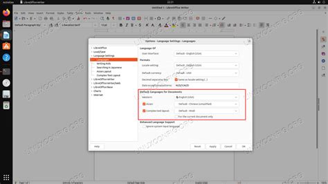 how to enable language spell check in libreoffice linux tutorials