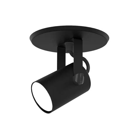 Spot MÓvel Sobrepor Cannon Mr16 Preto Fosco Guaxucabos
