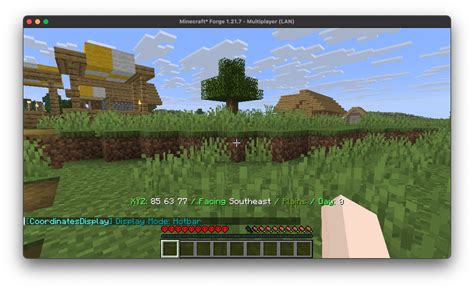 Coordinates Display Minecraft Mods Curseforge