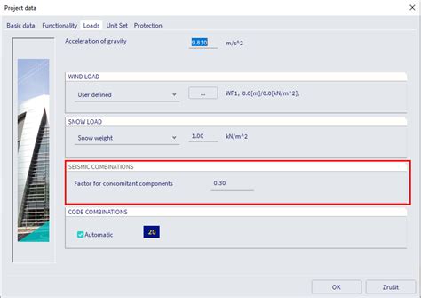 Seismic Combinations