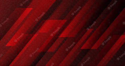 Premium Vector 3d Red Geometric Abstract Background Overlap Layer On Dark Space With Diagonal