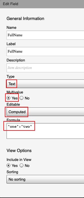 Formbuilder Computed Multivalue Text Field Not Generated Correctly