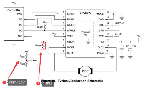 drv8874 current sampling motor drivers forum motor drivers ti